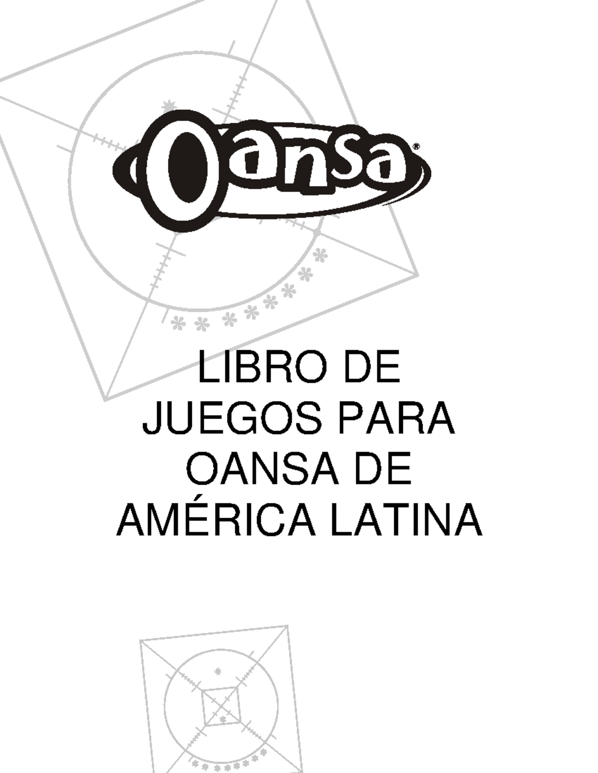 400867734 Libro DE Juegos DE Oansa America Latina pdf - LIBRO DE JUEGOS ...