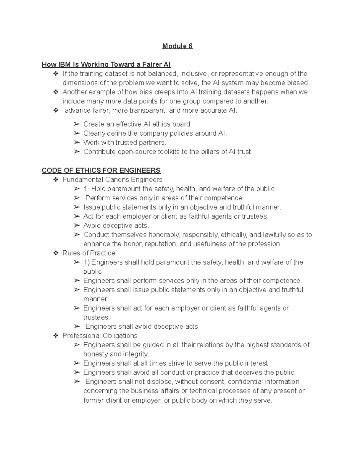 Module 6 - Module 6 How IBM Is Working Toward a Fairer AI If the ...