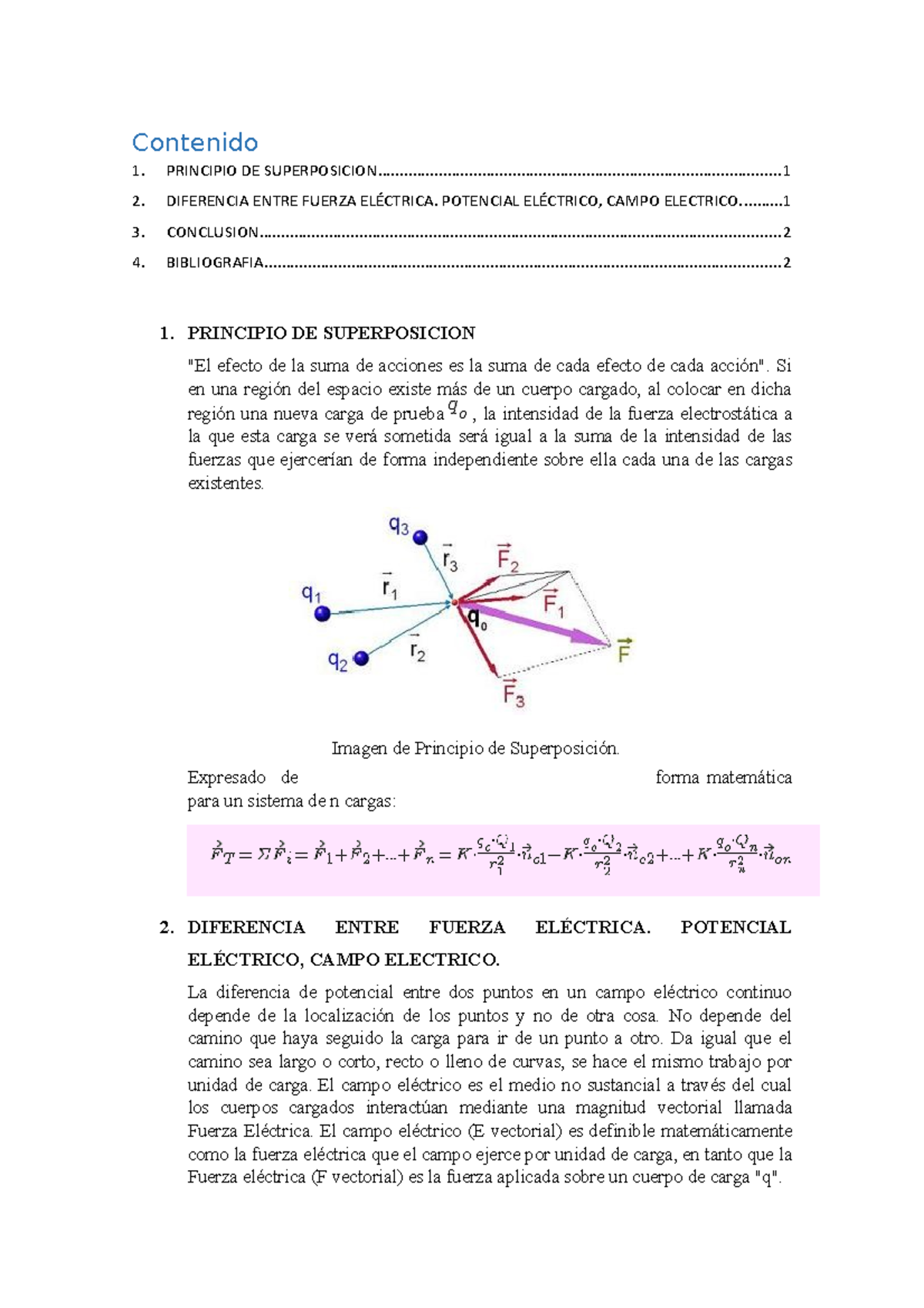 S2 s3 - 1. PRINCIPIO DE SUPERPOSICION - Contenido PRINCIPIO DE - Studocu