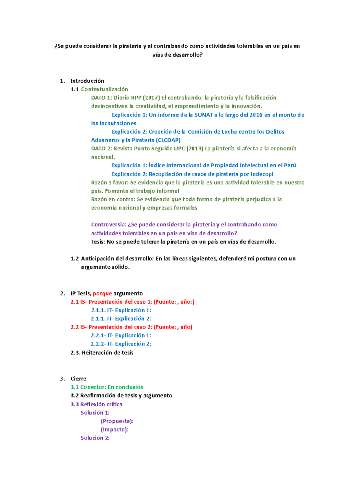 Se puede considerar la piratería y el contrabando como actividades ...