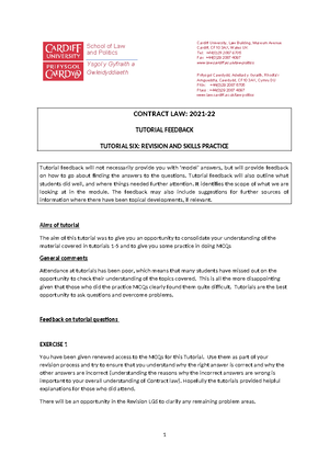 Tutorial 5- skills - Tutorial 5: Skills Practice Learning objectives ...