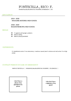 HCI Activity 3 - RICO FONTECILLA HCI 2F Suggest one key functional ...