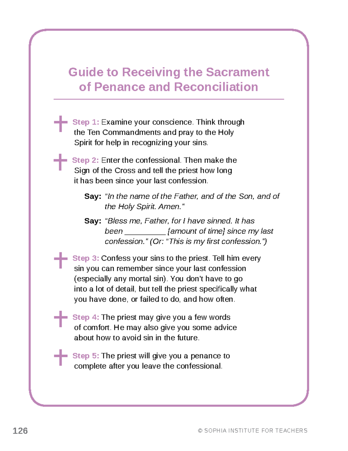 Gr2S10Guide to Receiving the Sacrament of Penance and Reconciliation ...