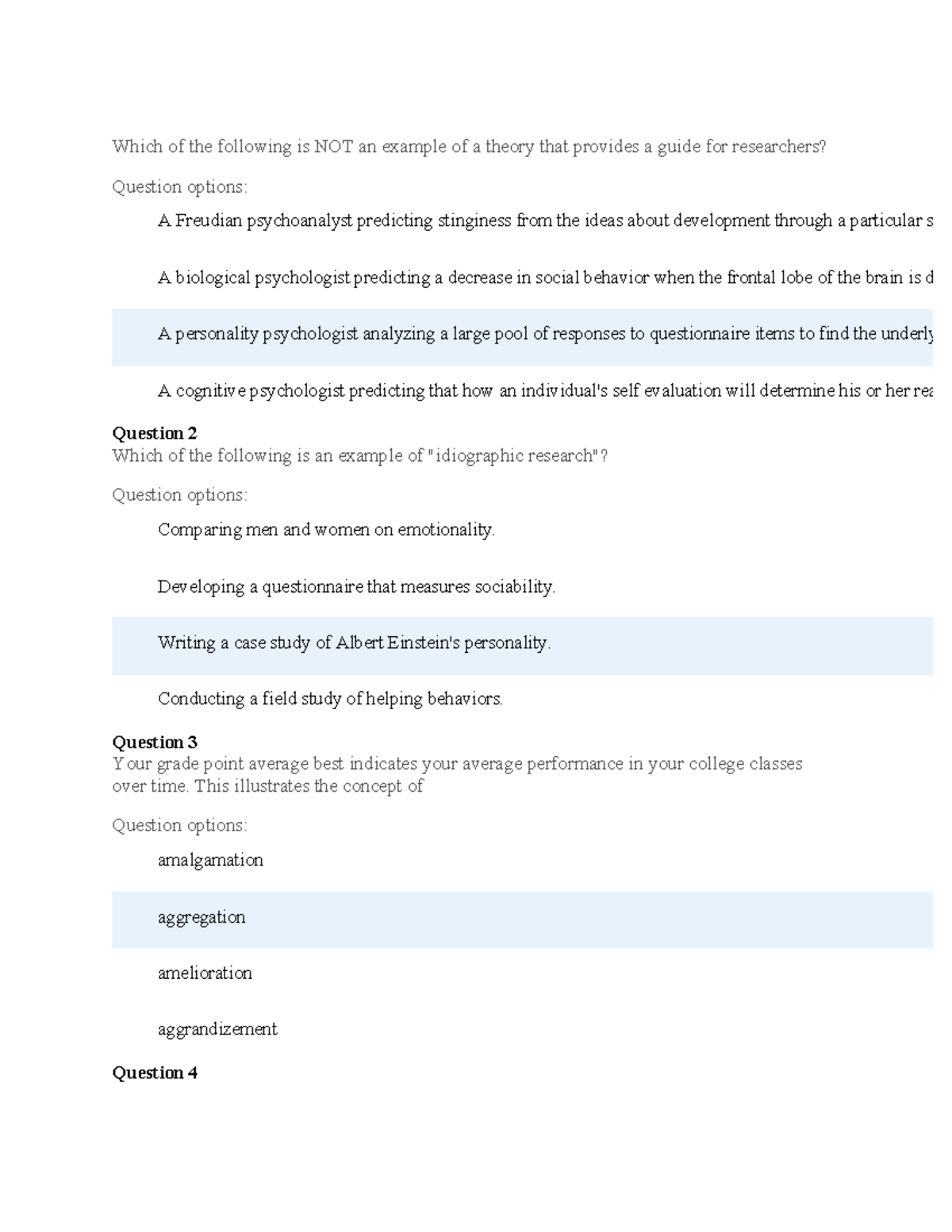 Test 2019, questions and answers - Which of the following is NOT an ...