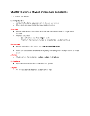 Chapter 15 notes - CHEM 1023 - Studocu