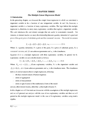 Microeconomics I Module Final - WOLLO UNIVERSITY COLLEGE OF BUSINESS ...