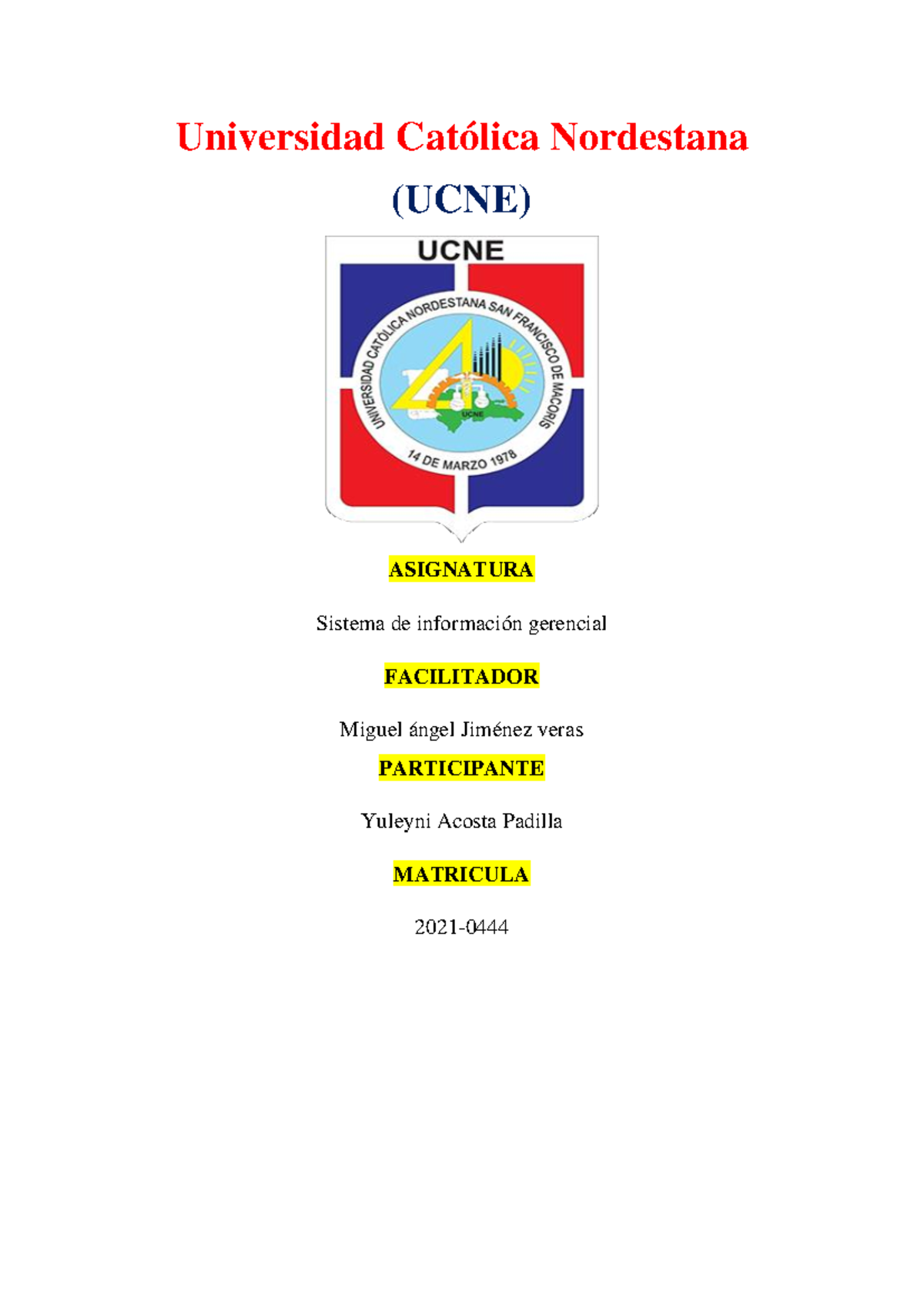 Analisis capitulo 9 y 12 - Universidad Católica Nordestana (UCNE ...
