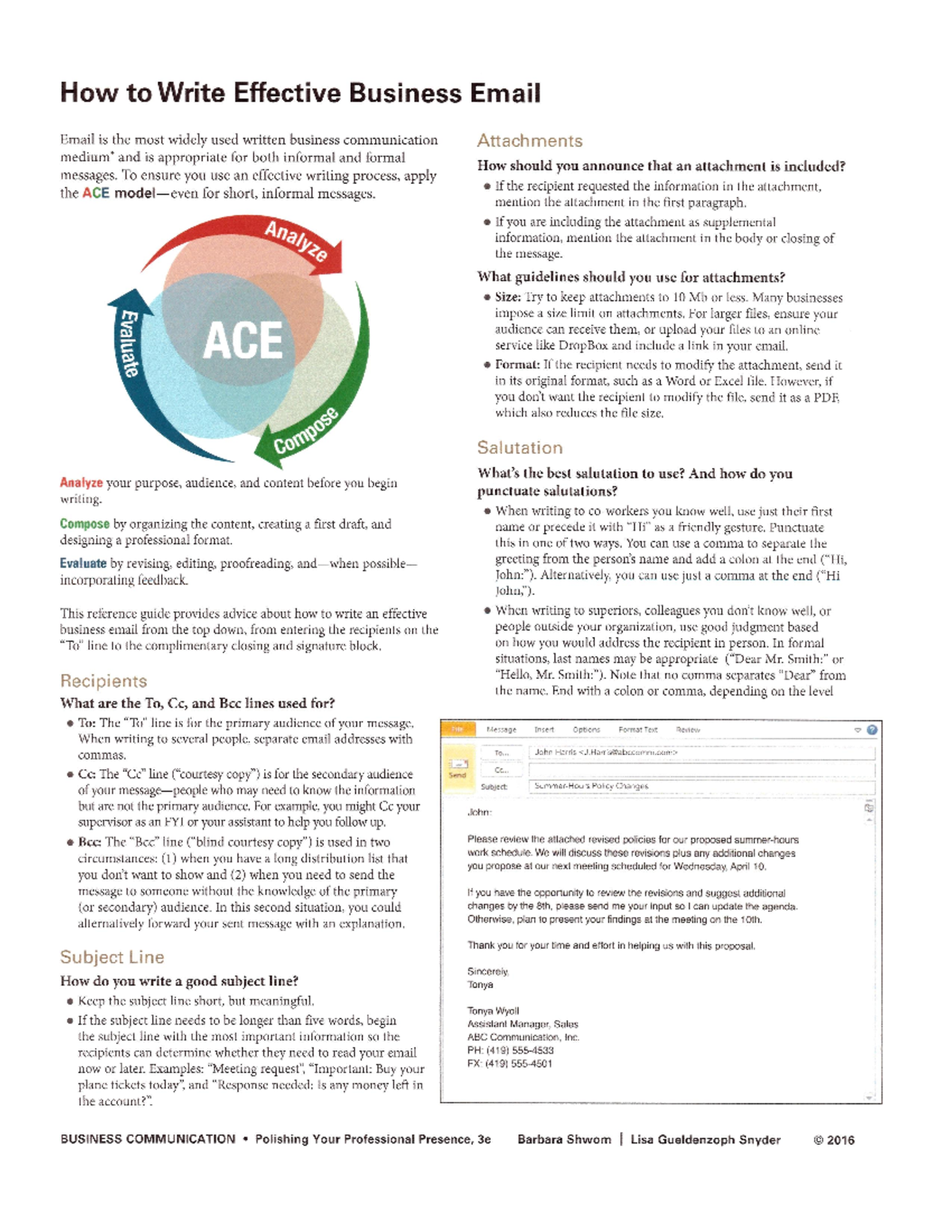 6 How to Write Effective Business E-mail - 15000 - Studocu