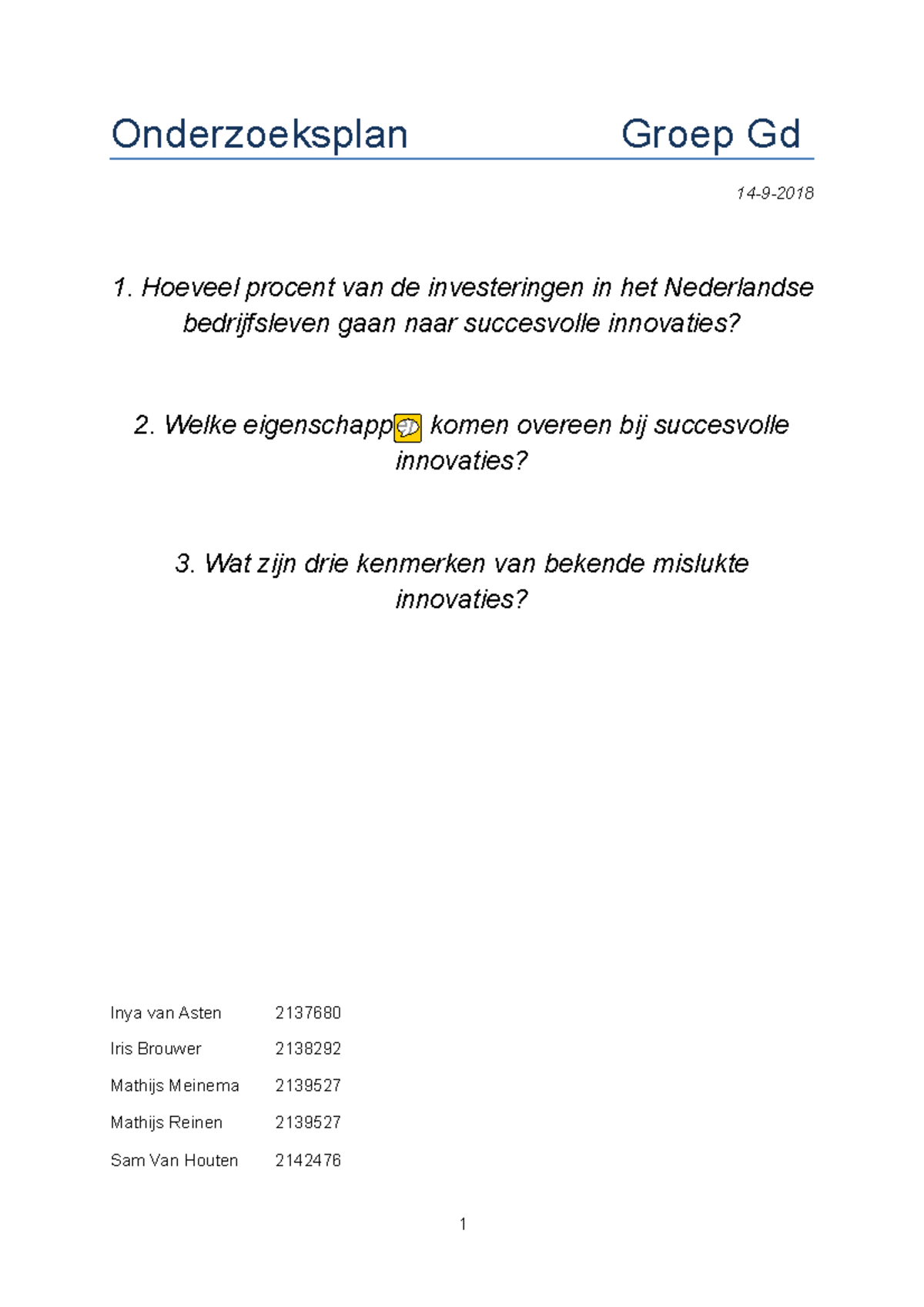 PGOZ onderzoeksplan klas G groep Dactueel kopie Nagekeken ...