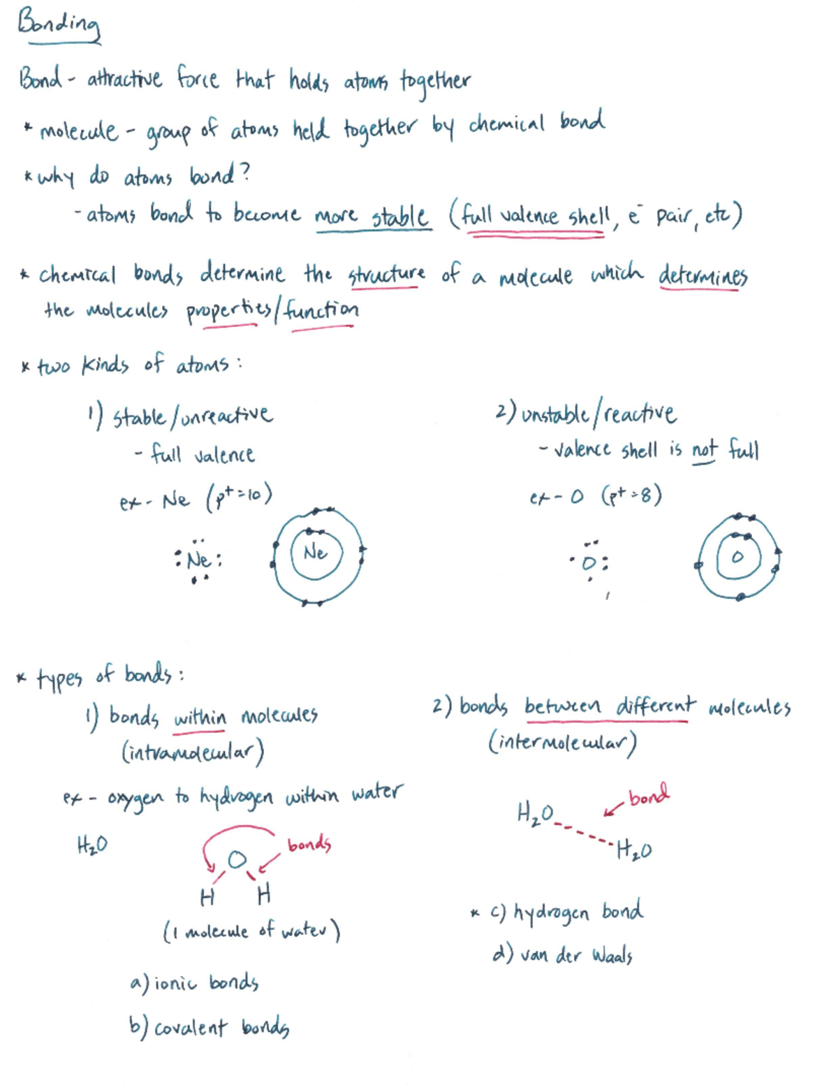 8 Notes - Bonding - Studocu