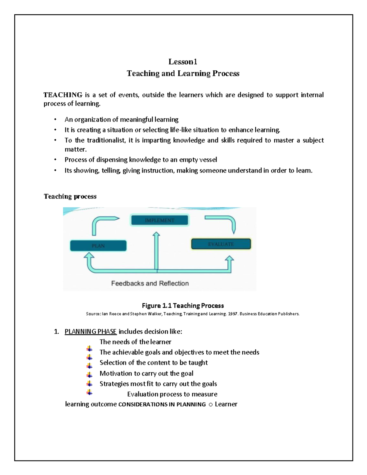 PRINCIPLES STRATEGIES OF TEACHING - Lesson Teaching and Learning ...