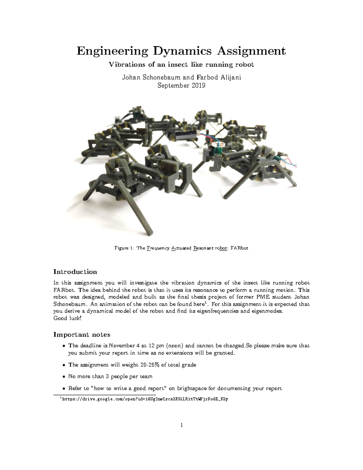 Engineering Dynamics Assignment Engineering Dynamics Assignment