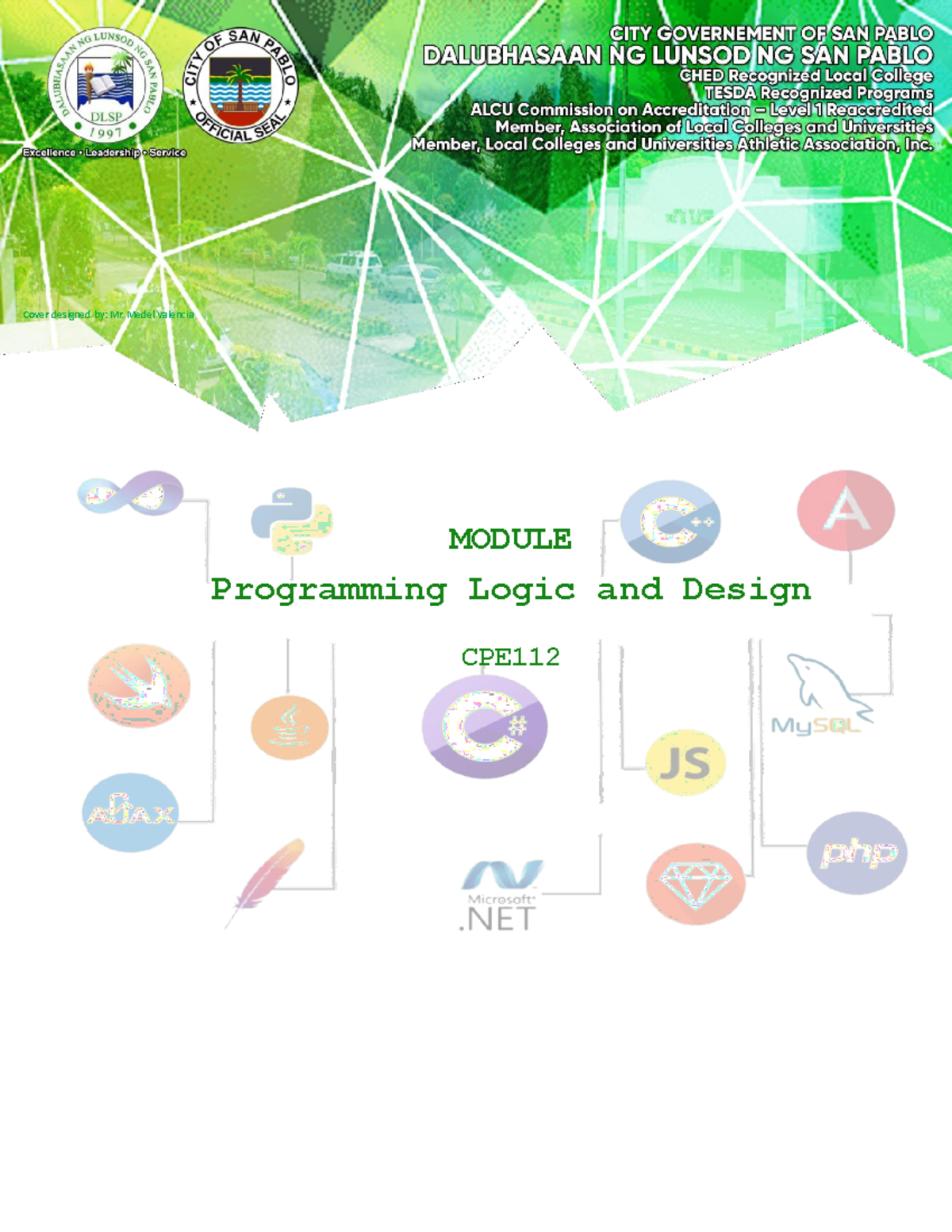 Loop-Types - REVIEWER - Cover designed by: Mr. Medel Valencia MODULE ...