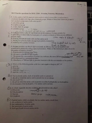 Week 7 Study Guide Final - BIOL2260 - RMIT University - Studocu