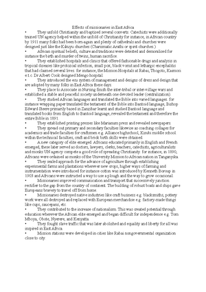 History KCSE PP1 Topical Questions from 1996-2022 - HISTORY TOPICAL K.C ...