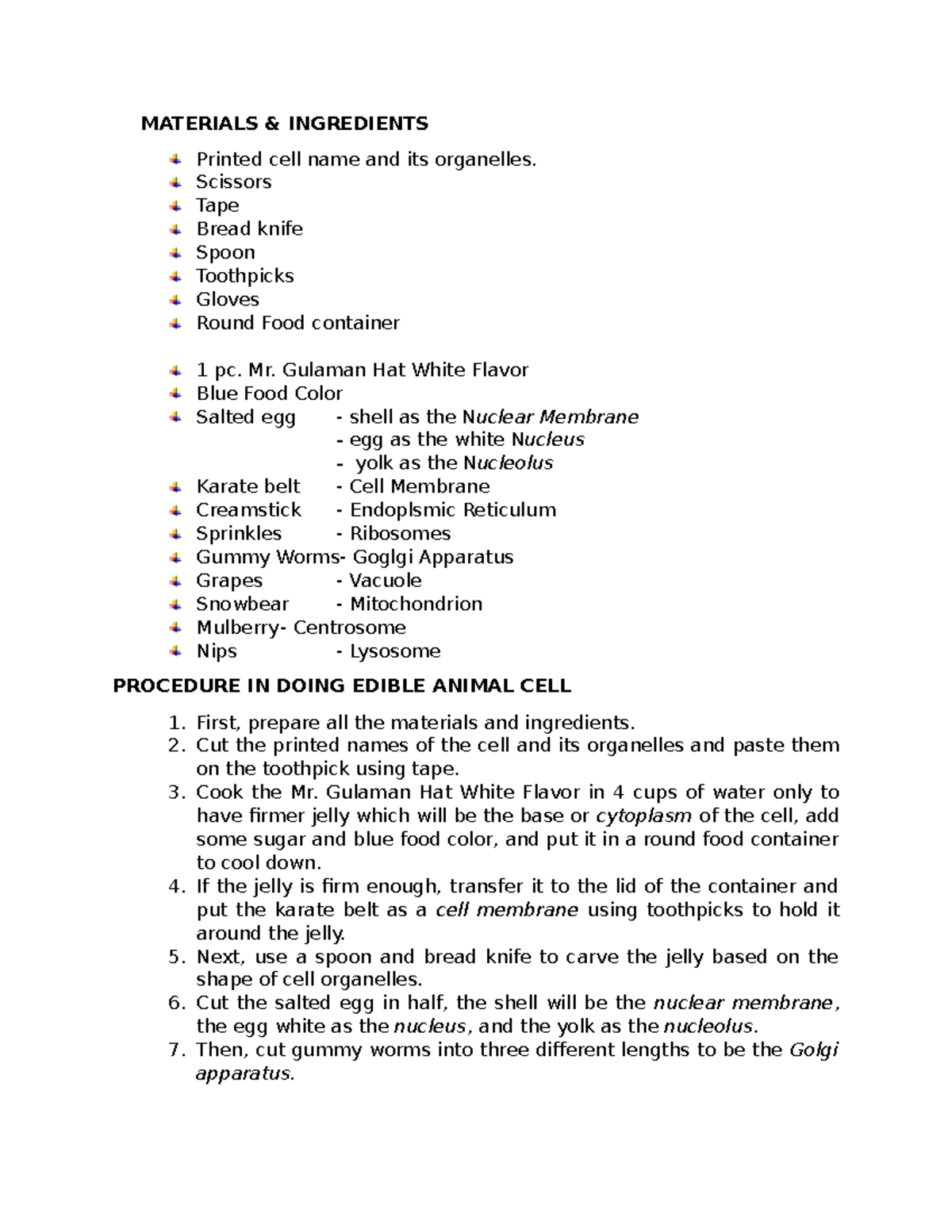 Inbound 4519110542814749964 - MATERIALS & INGREDIENTS Printed cell name ...