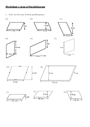 Area and Nets Worksheet Pack 1adf9deed4a2edd5434c448b200c575a ...