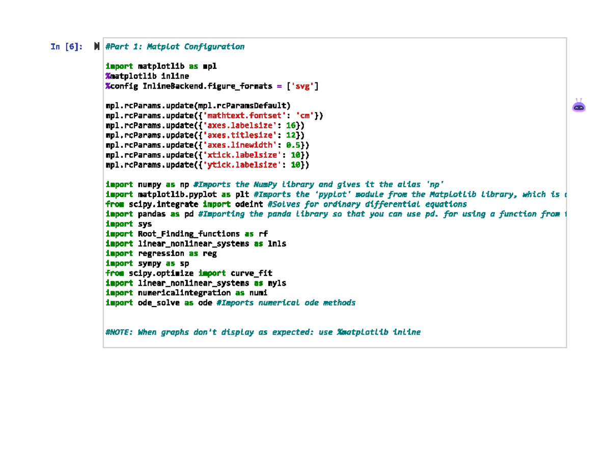 CHBE 230 Code to Mass-Spring Problem - CHBE 230 - Studocu