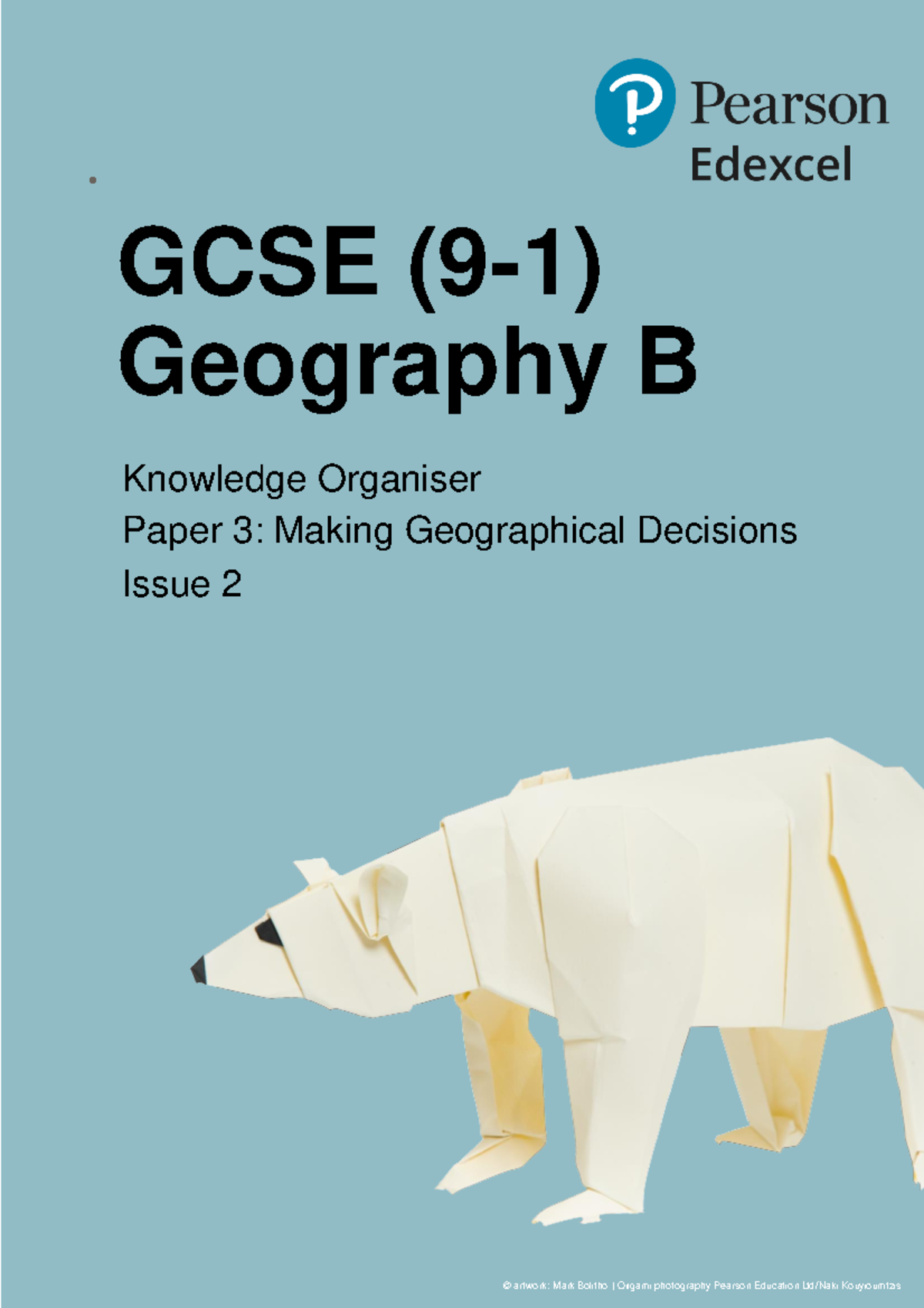 Gcse geography b knowledge organiser paper 3 making geographical ...