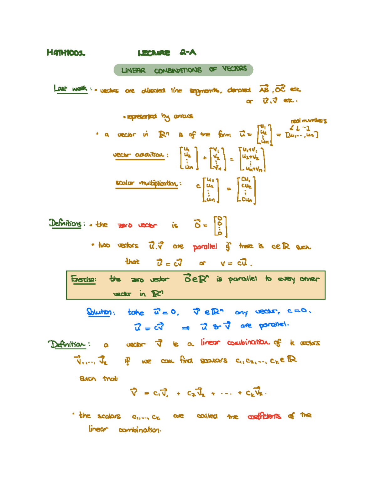 Lecture 2-A-full - MATH1002 - Studocu