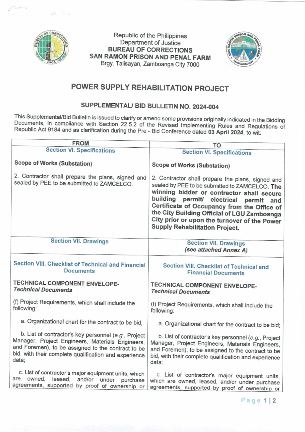 BID Bulletin - BS Civil Engineering - Studocu