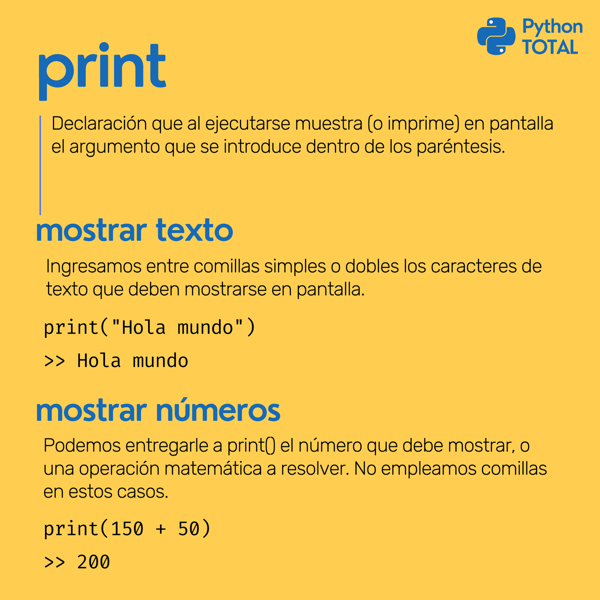 001 python - print Declaración que al ejecutarse muestra (o imprime) en ...