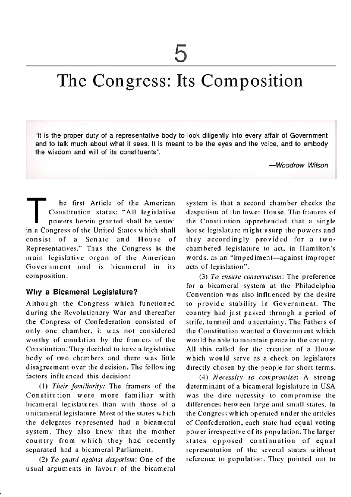 The Congress its composition - ballb - Studocu
