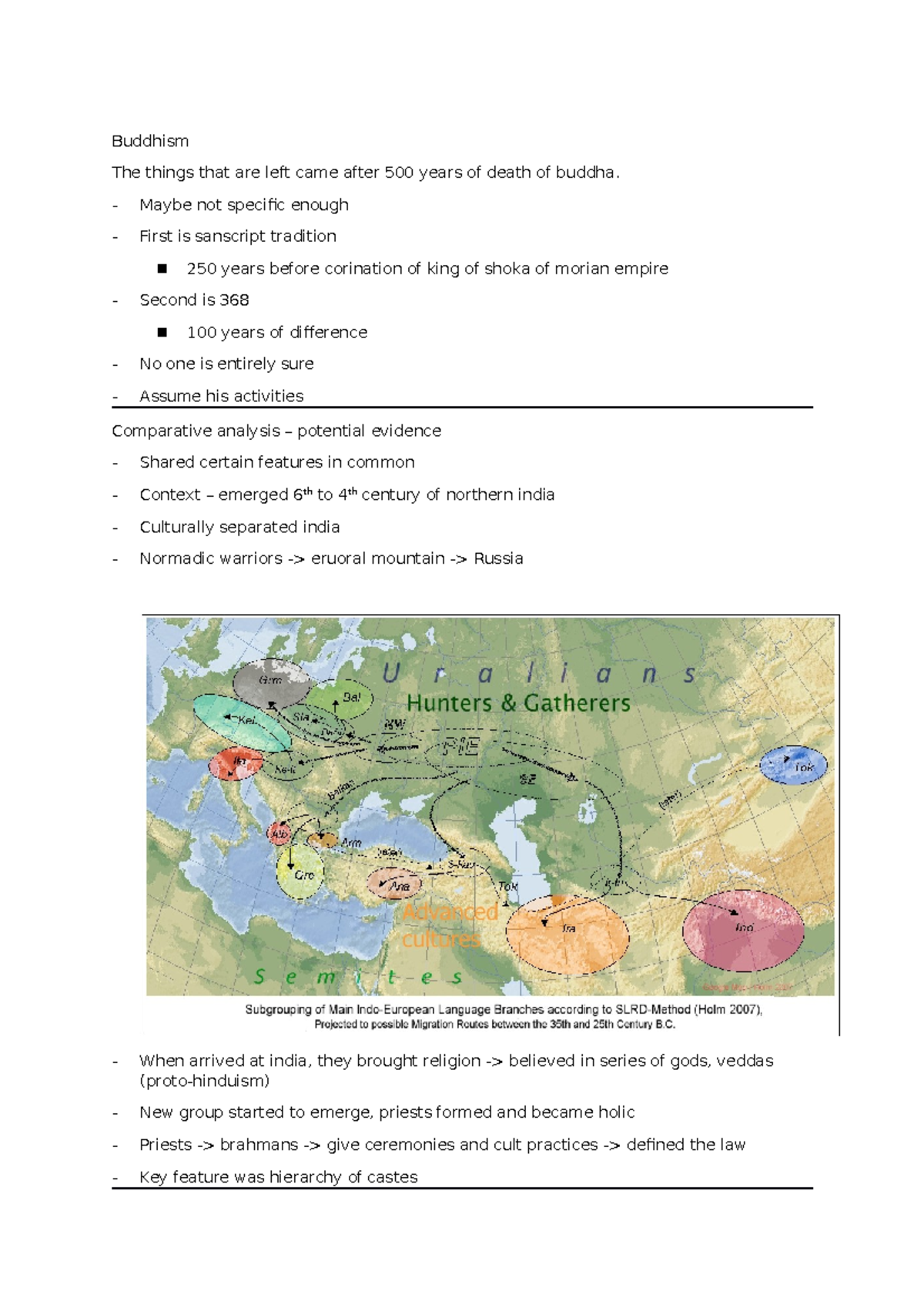 Eastern Civilisation Lecture - Buddhism The things that are left came ...