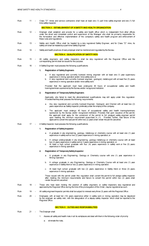 Mine Safety- Procedures of Safely Entering and Leaving the Mine - MINE ...