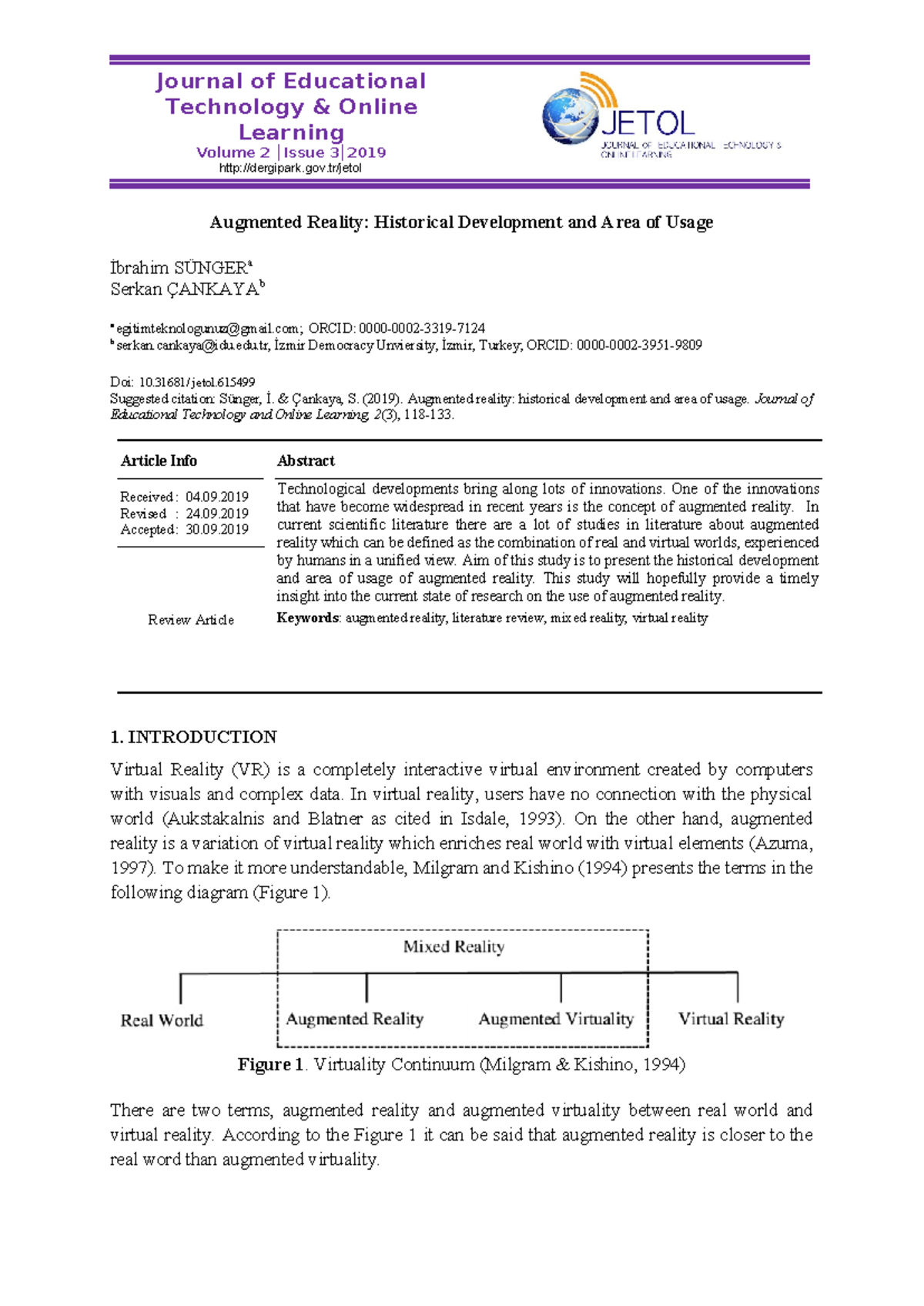 Jetol V2 I3 first - Hhbb. Bbbnn hh - Journal of Educational Technology ...
