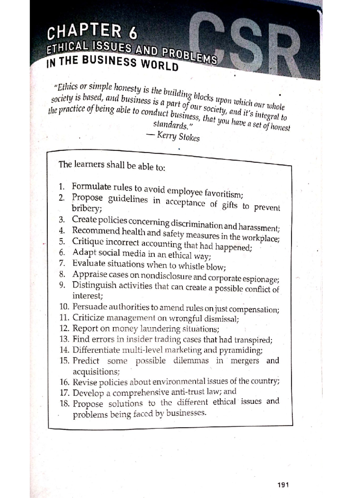 Chapter-6-CSR - ............................... - Public Administration - Studocu