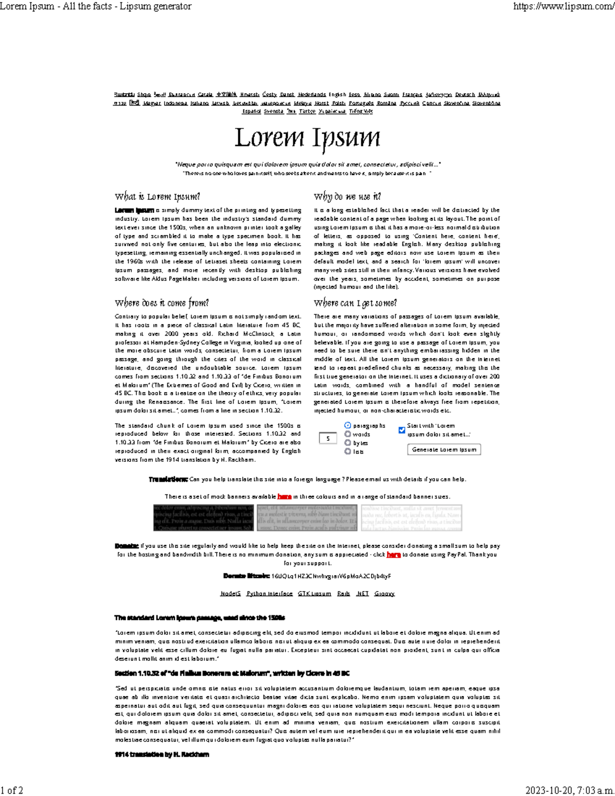 Lorem Ipsum - All the facts - Lipsum generator - Հայերեն Shqip ةي برعلا ...