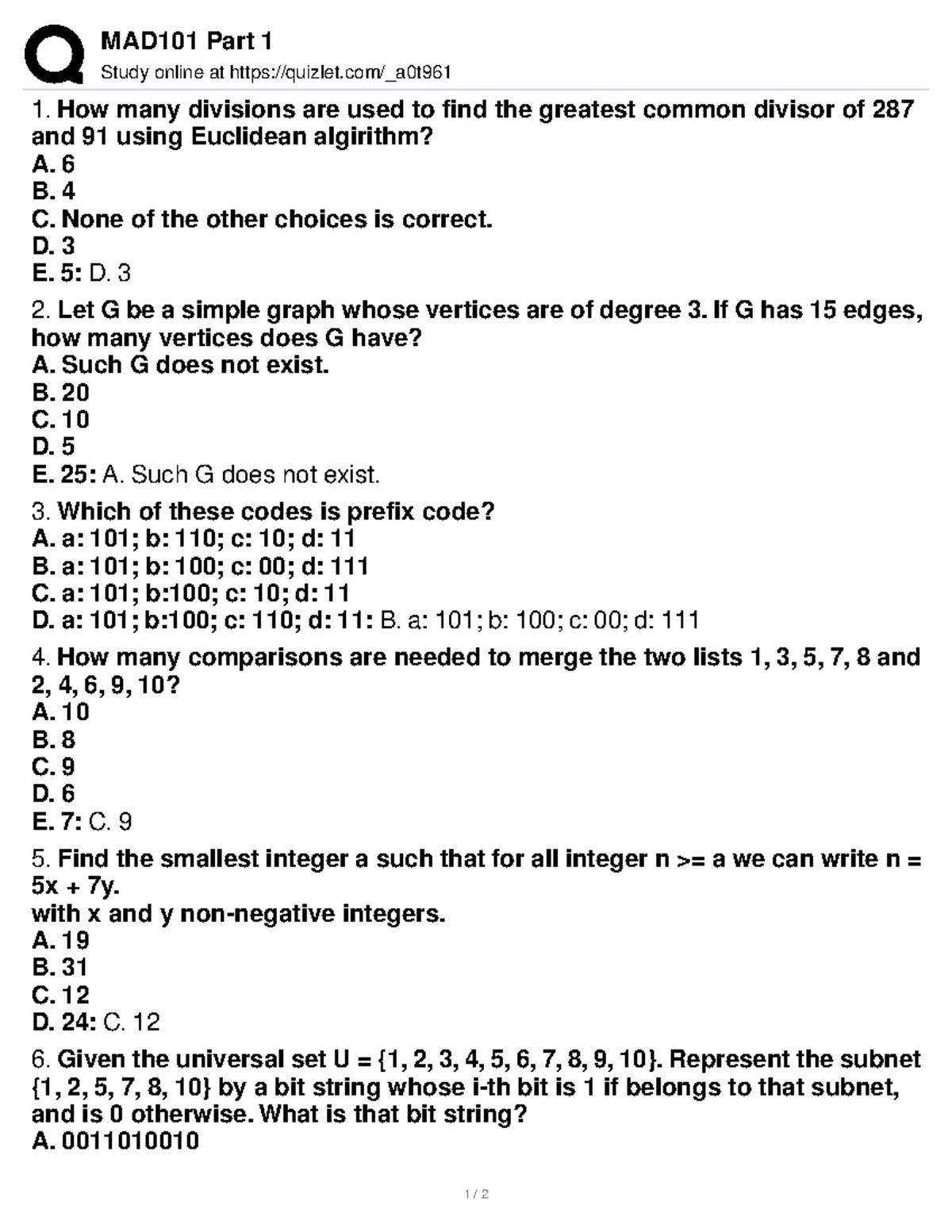 10 iem la ay - blad adpuwjapodfwjfpo - Study online at quizlet/_a0t How ...