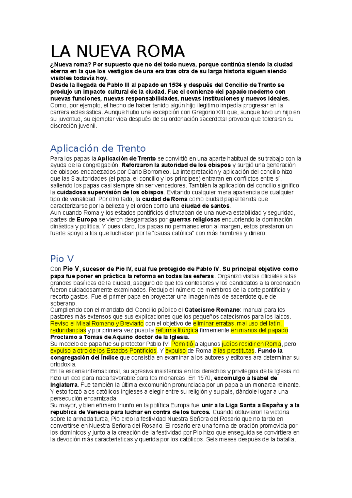 Capitulo 21 - La nueva Roma - LA NUEVA ROMA ¿Nueva roma? Por supuesto ...