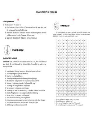 Performance TASK-sample template - PERFORMANCE TASK IN CONTEMPORARY ...