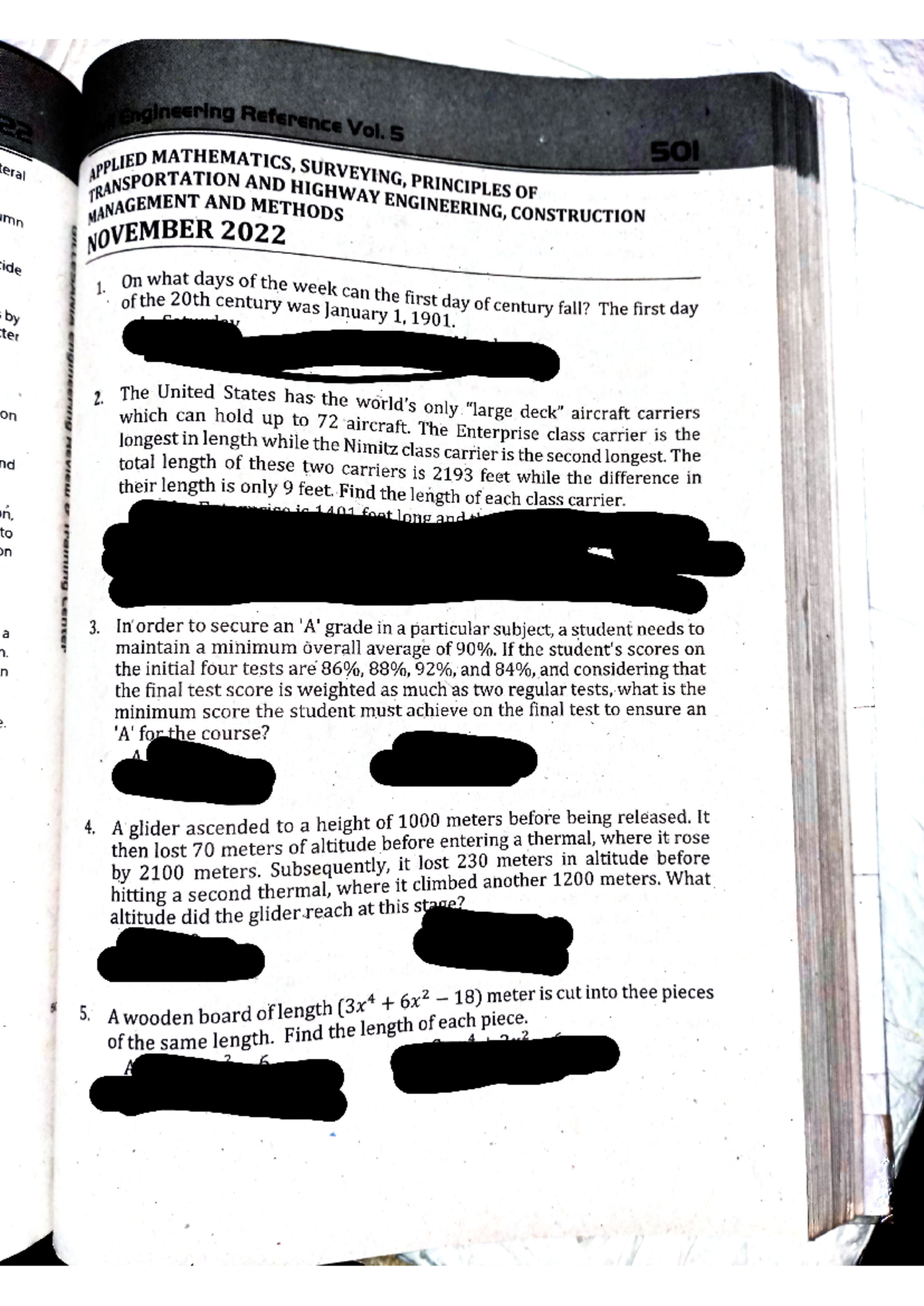 Ce ref vol 5 - ce ref - AN w Basie. etna ae Es ee vere 5. Awooden board ...