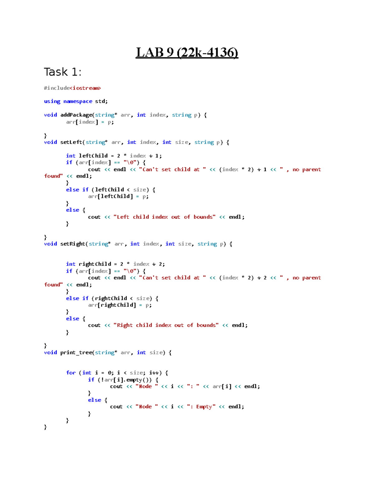 Lab 9 (22k-4136) - just download this. It will help you - LAB 9 (22k ...