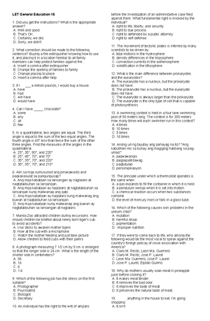 Lesson PLAN IN MTB 1 Pangsari 2 - BANGHAY ARALIN SA MTB-MLE 2 I ...