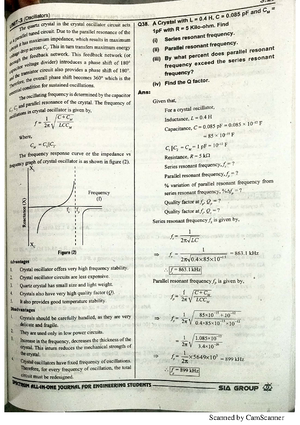Electronic Circuit Analysis Study Material Part 1 Studocu