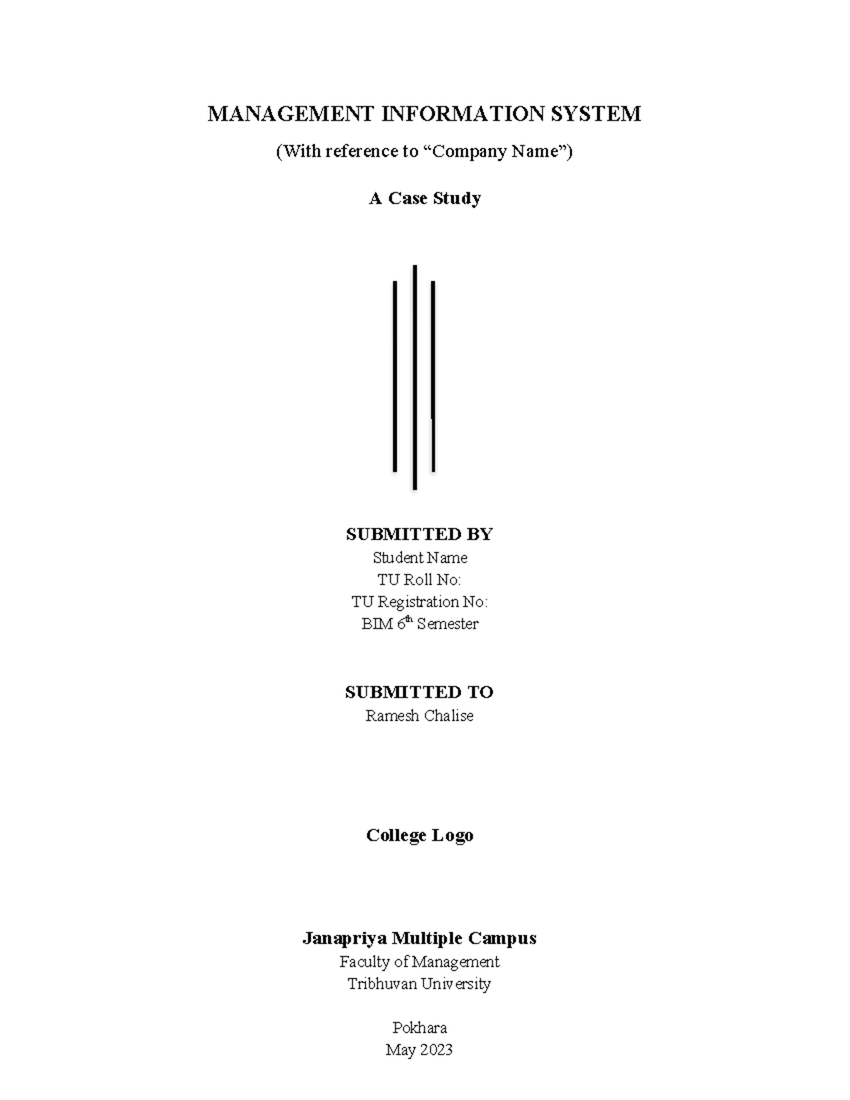 MIS-cover - cover page for practical - Information Technology ...