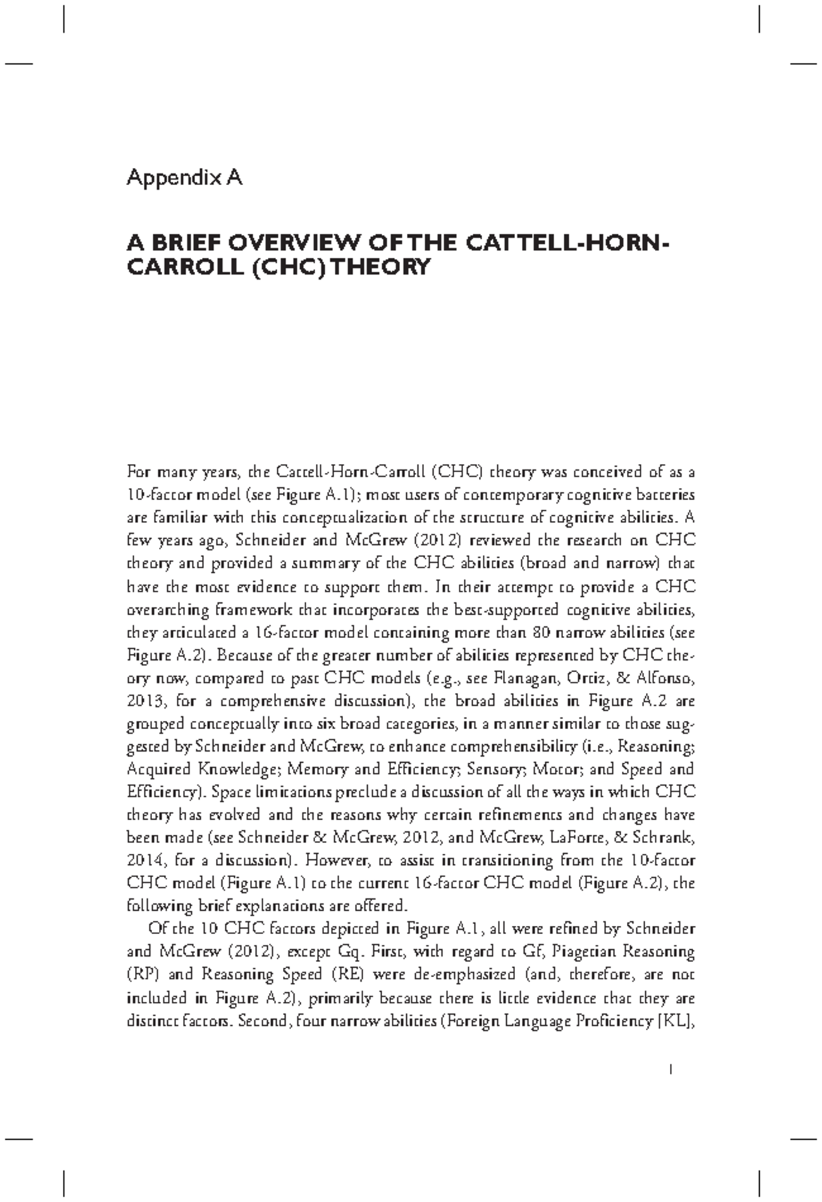 Bappa - reading - A BRIEF OVERVIEW OF THE CATTELL-HORN-CARROLL (CHC ...
