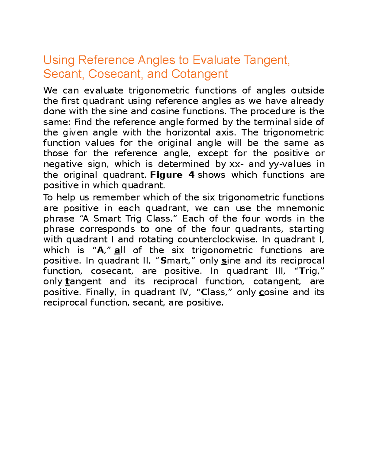 5-1 Reading and Participation Activities The Other Trigonometric ...