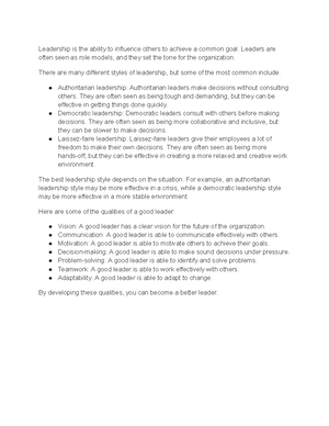 Lecture 6 Financial Statement Disclosures - Financial statement ...