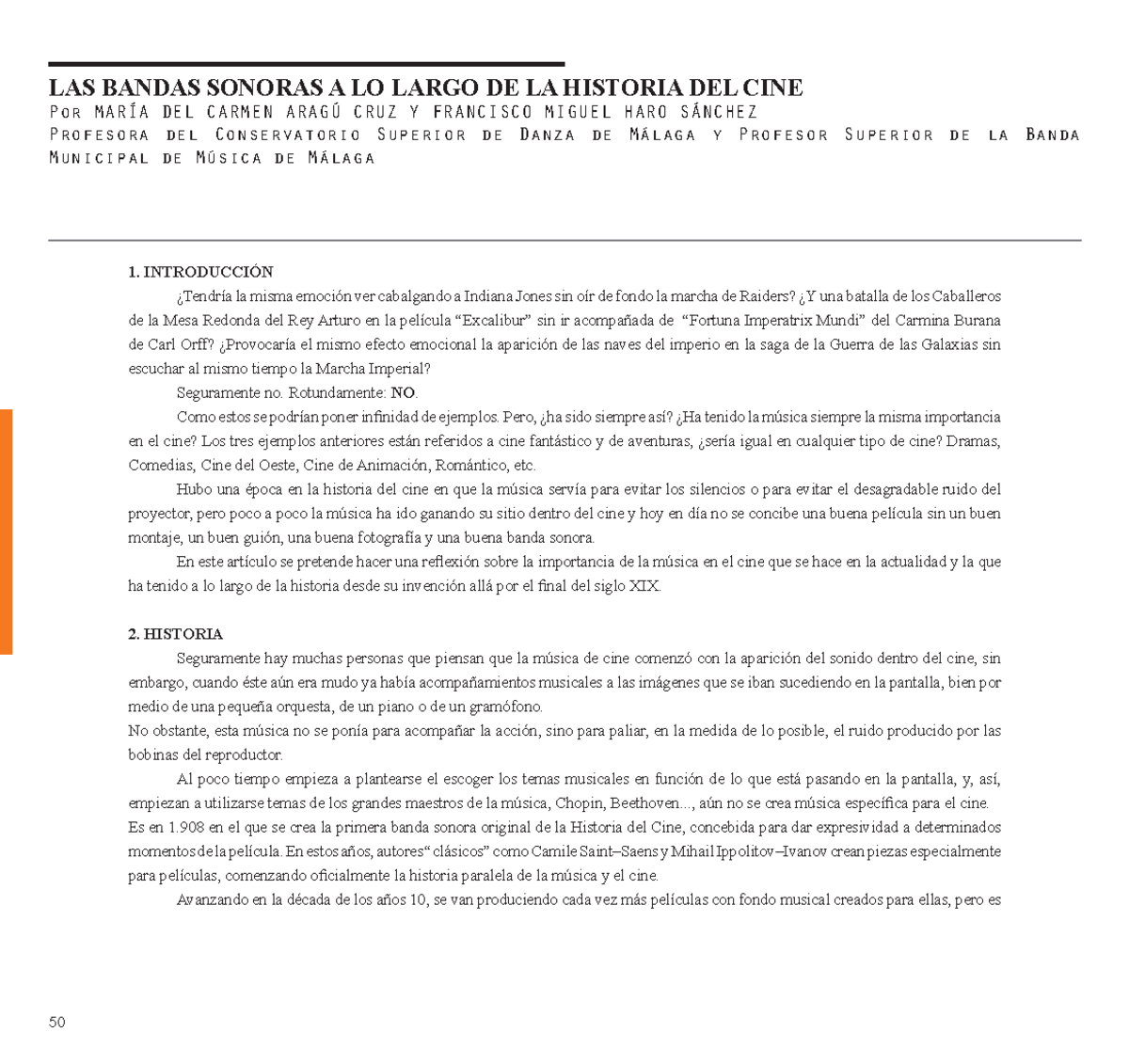 Dialnet-Las Bandas Sonoras ALo Largo De La Historia Del Cine-3676002 - LAS BANDAS SONORAS A LO ...