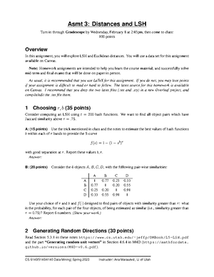 A1-Stat Prin-2 - Assignments - Asmt 1: Hash Functions and PAC Algorithms Turn in (a pdf) through ...