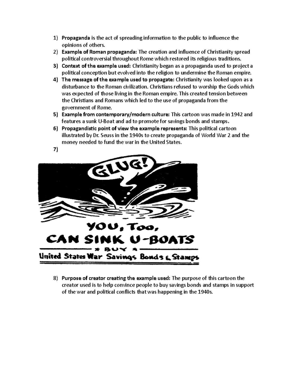 Roman Propaganda - Propaganda is the act of spreading information to ...