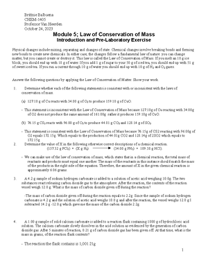 Module 6 Empirical lab - lab - Module 6; Empirical Formula of Magnesium ...