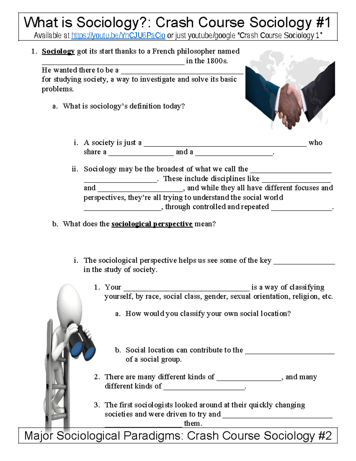 Crash Course Sociology 1 2 - What is Sociology?: Crash Course Sociology ...