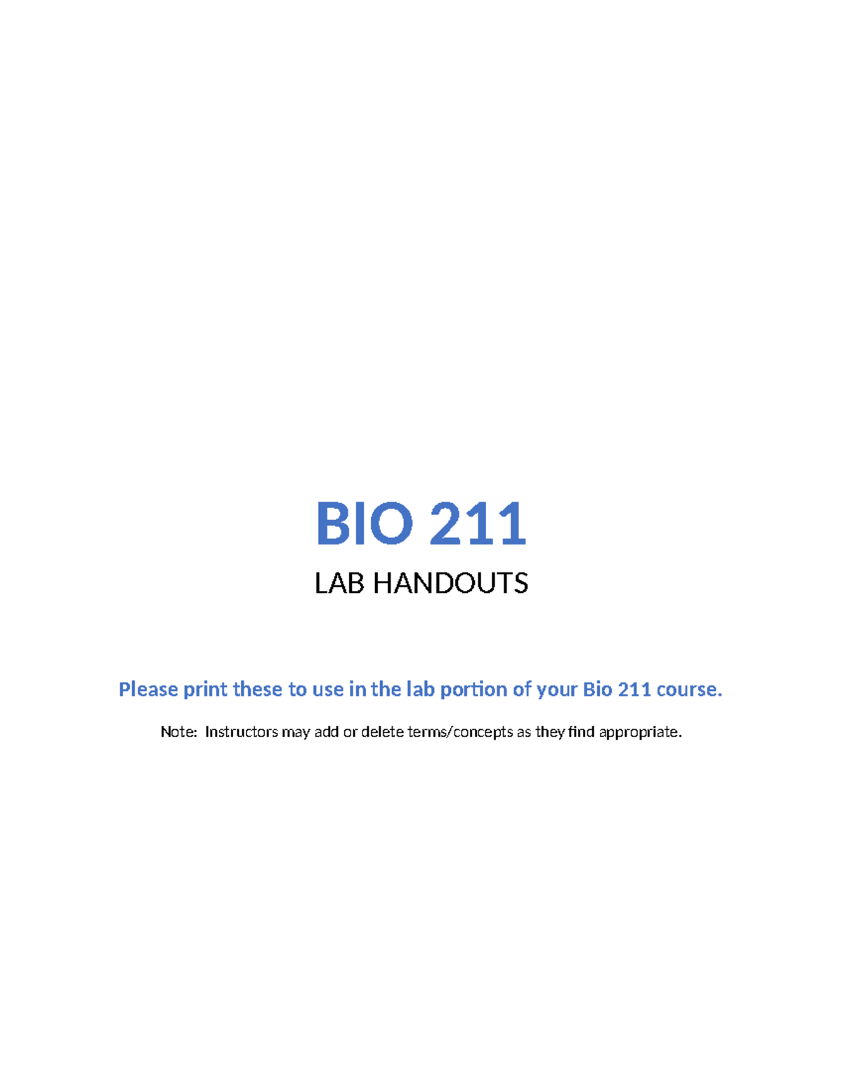 D5edfc4615d10568161 df03b7f59b4a1 - BIO 211 LAB HANDOUTS Please print these to use in the lab ...