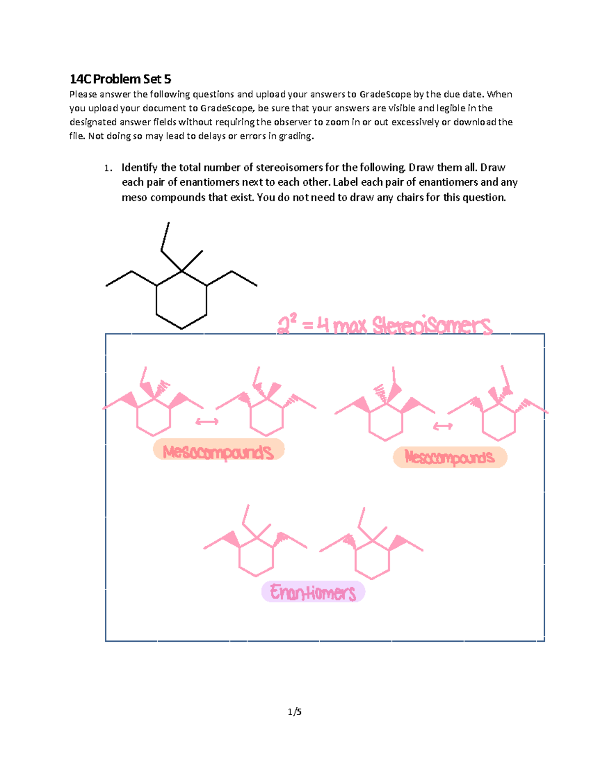 Problem Set 5 - anderson - 14C Problem Set 5 Please answer the following questions and upload ...